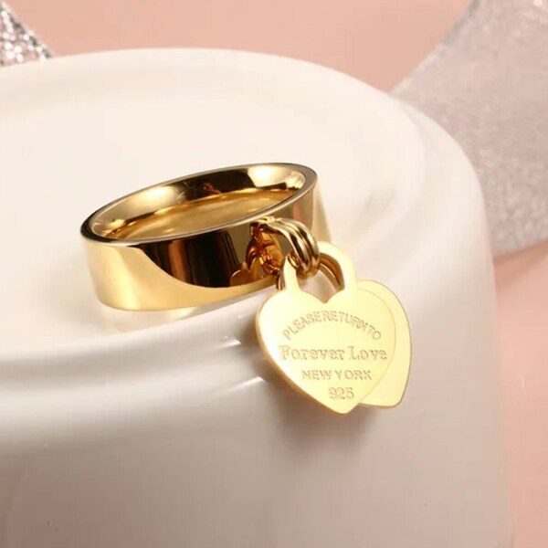 Charm Ring - Etsy