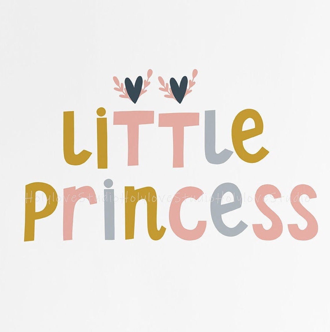 Little Princess Poster, Princess Wall Art, Nursery Print, Baby Bedroom ...
