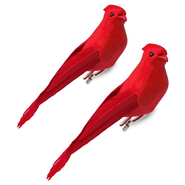 Red Bird Ornament - Etsy