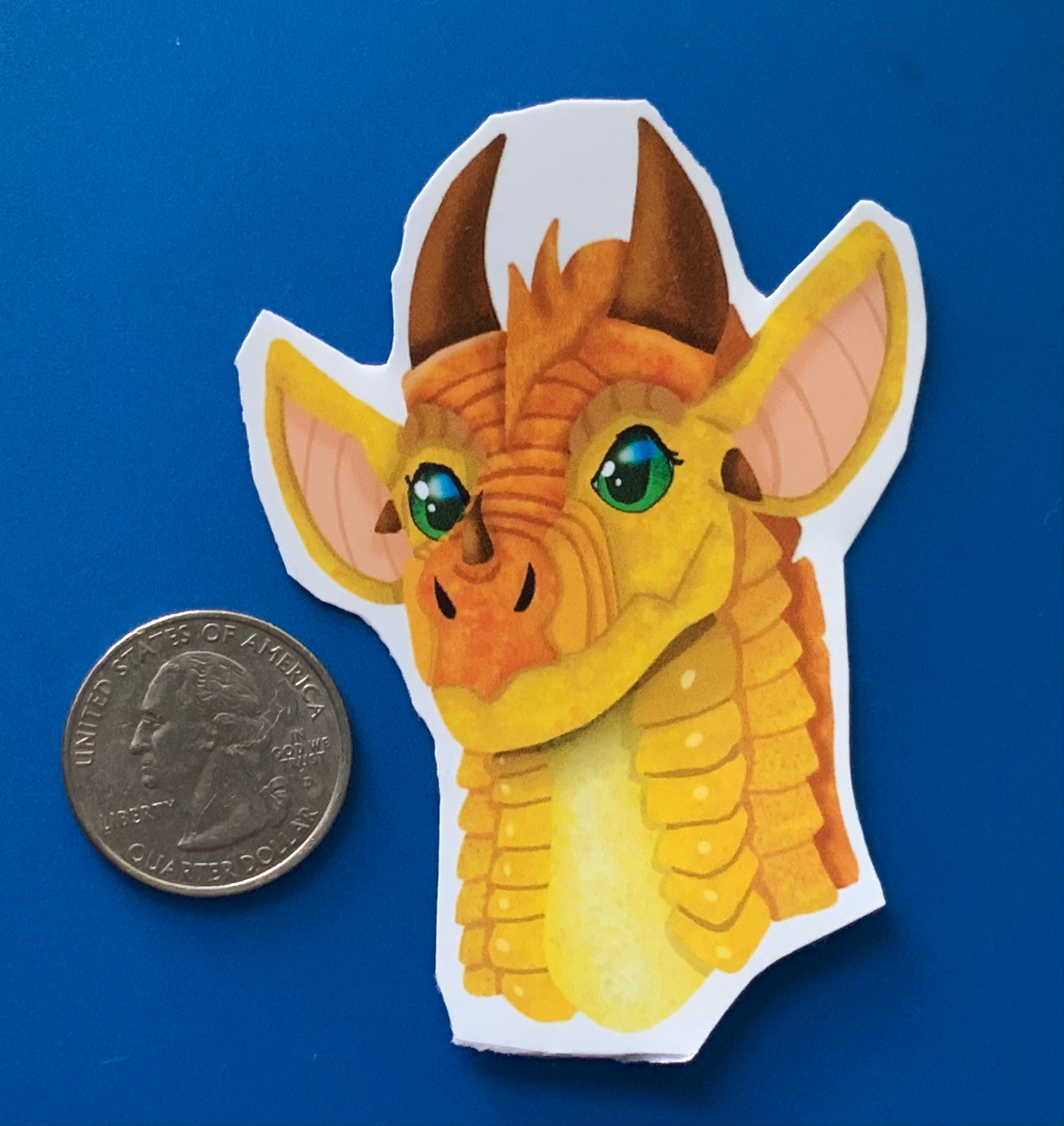 Wings of Fire Sunny Vinyl Sticker | Etsy