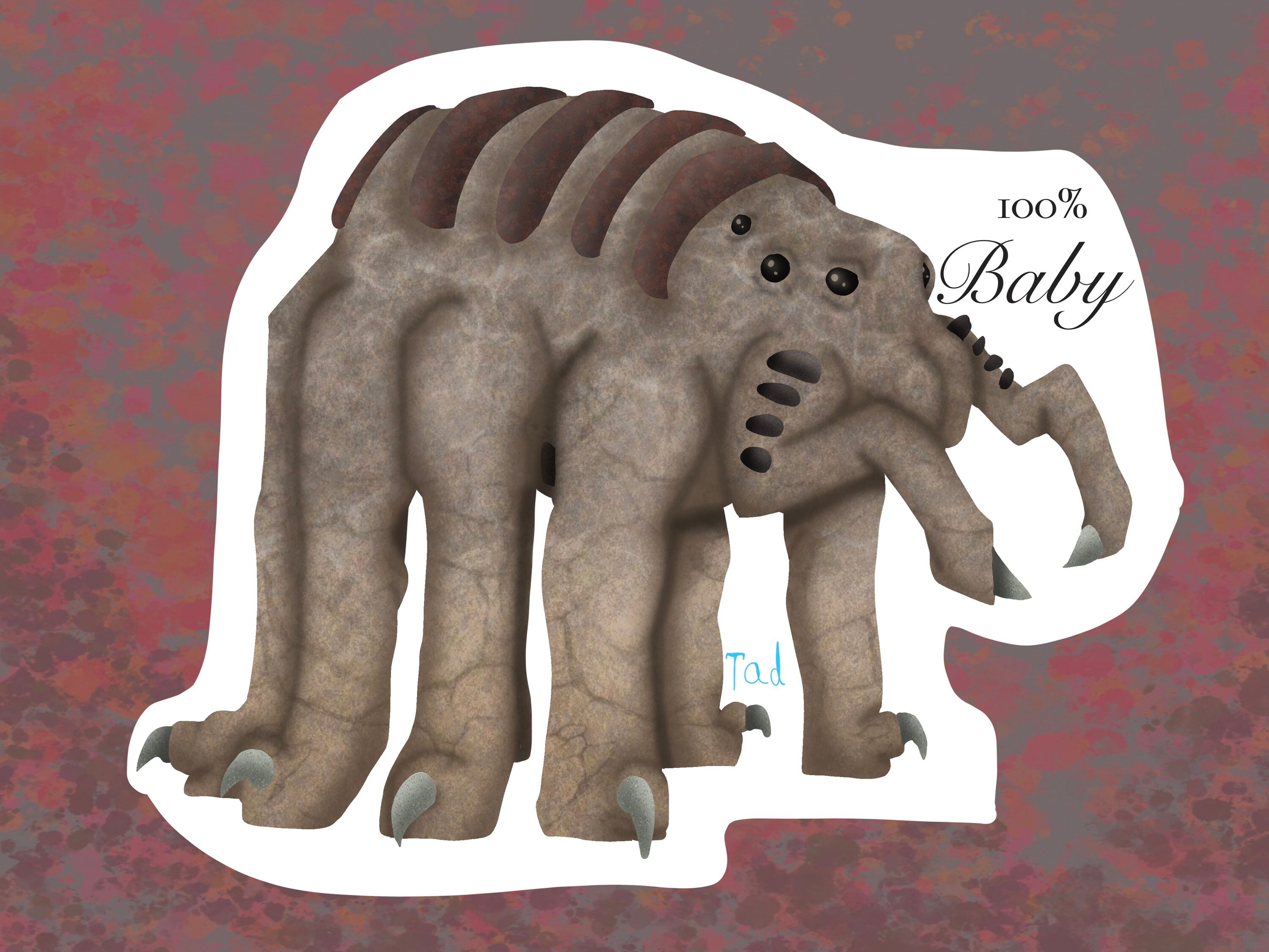 Biblaridions Alien Biospheres Nanopodus Vinyl sticker | Etsy