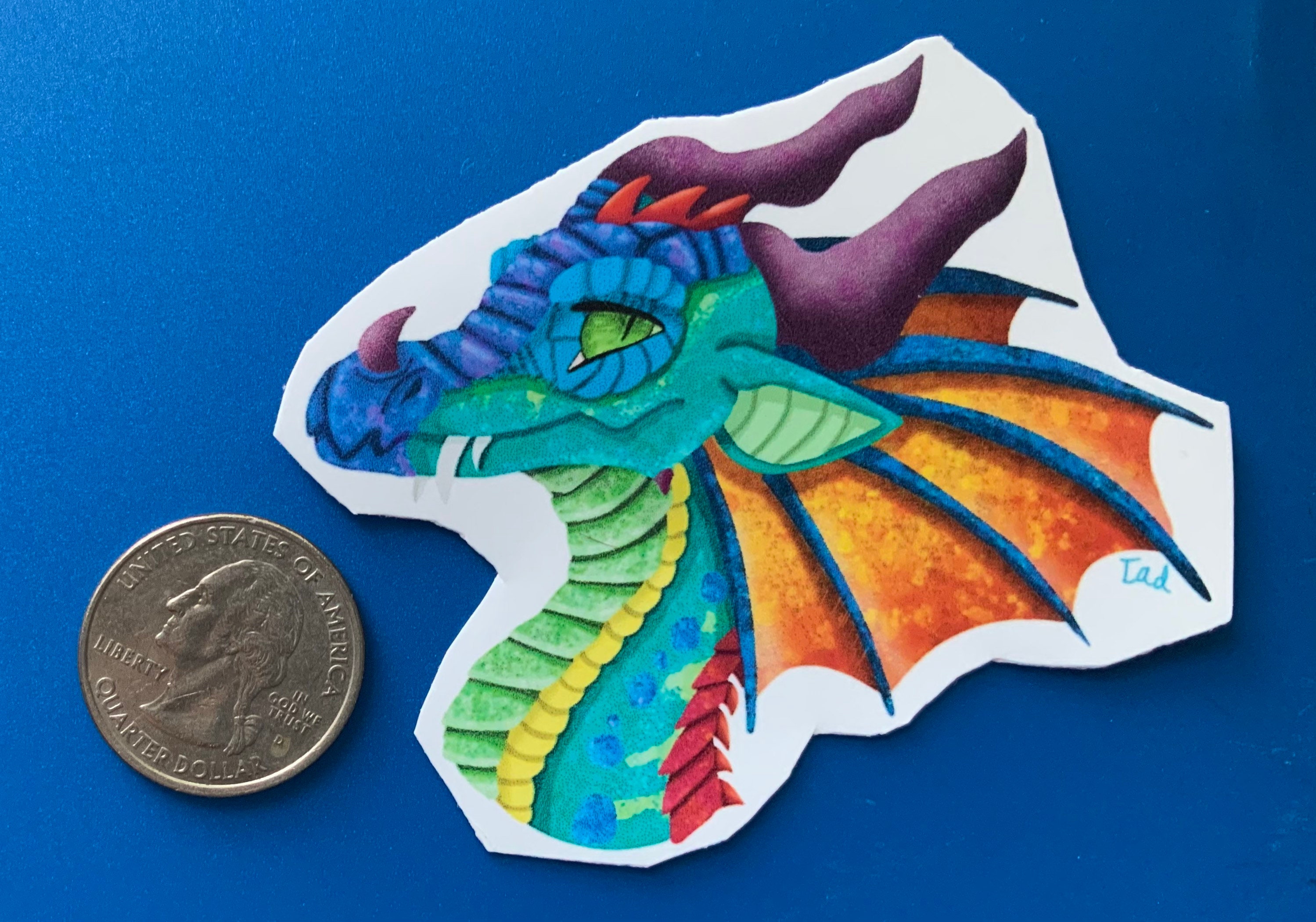 Wings of Fire Queen Glory Vinyl Sticker | Etsy