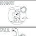 Opposite Words Coloring Pages (10) - Etsy