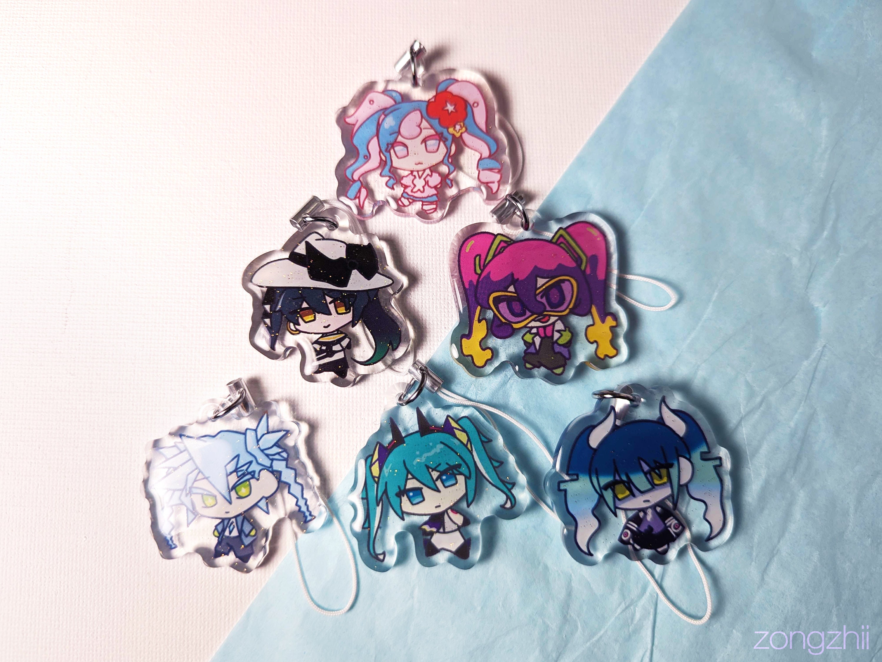 Project Voltage Miku Gacha Charms | All 18 Types - Etsy
