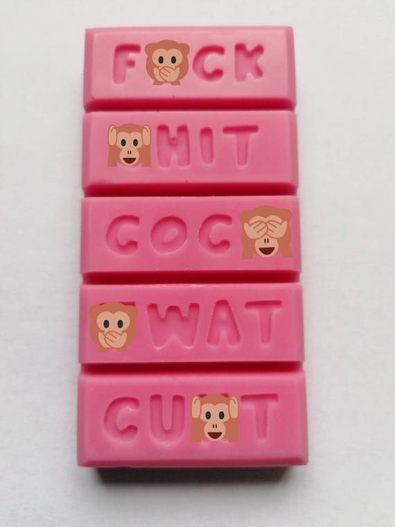 Swear Word Soy Wax Melt Snap Bar Novelty Wax Melts Various - Etsy