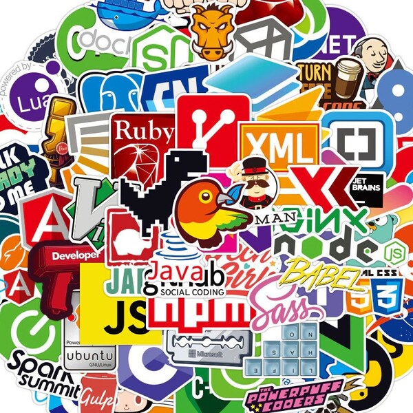 Developer Stickers - Etsy