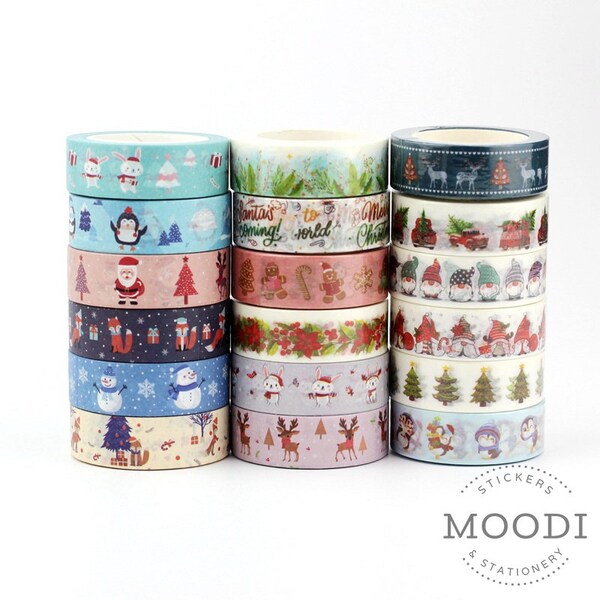 Christmas Washi Tape - Etsy