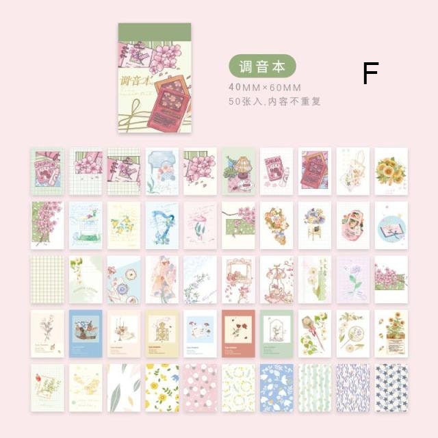 50 Pcs Japanese Sakura Sticker Pack Aesthetic Notebook Style - Etsy