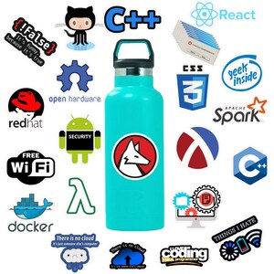 10,30,50 Pcs Funny Programmer Sticker Pack, Internet Java IT Html Geek ...