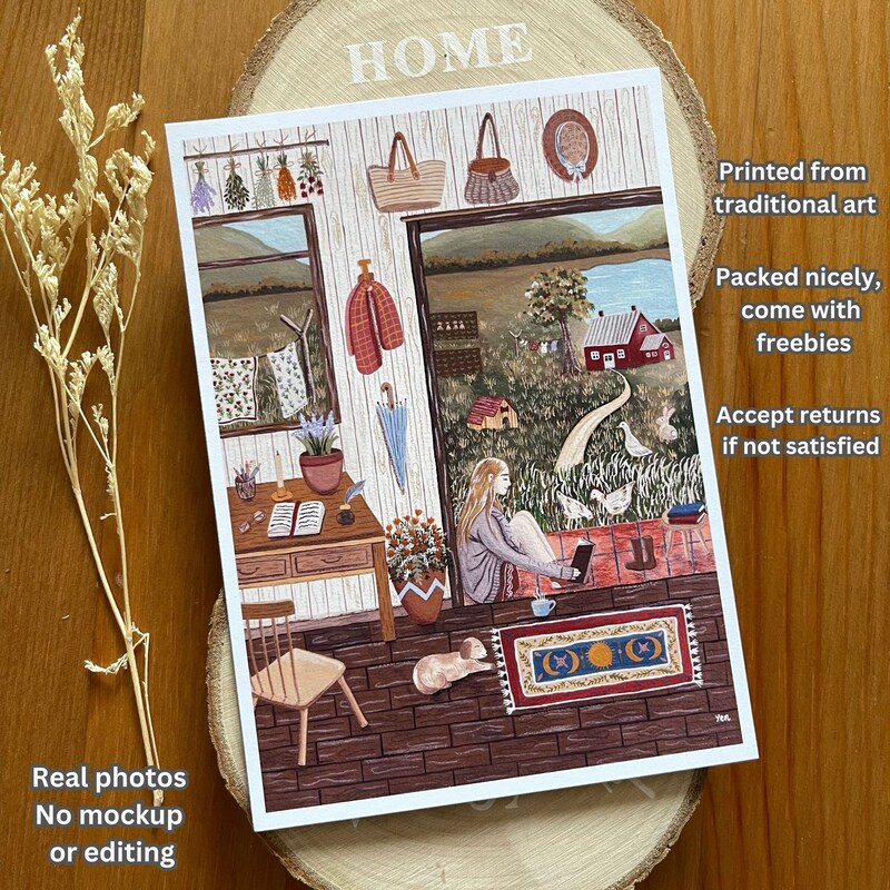 Cozy Wall Art Decor - Etsy