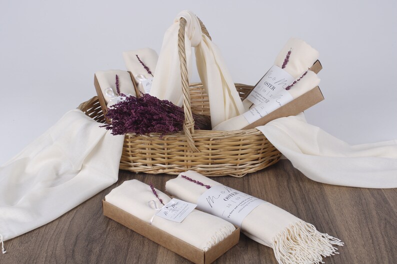 Ivory Pashmina Shawl Ivory Personalized Shawl Wedding Scarf | Etsy