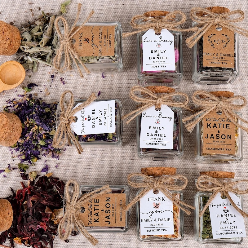 Wedding Favor Tea - Etsy