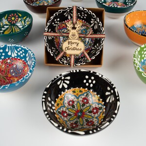 Personalized Christmas Gifts Turkish Cini Bowl, Bohemian Favors ...