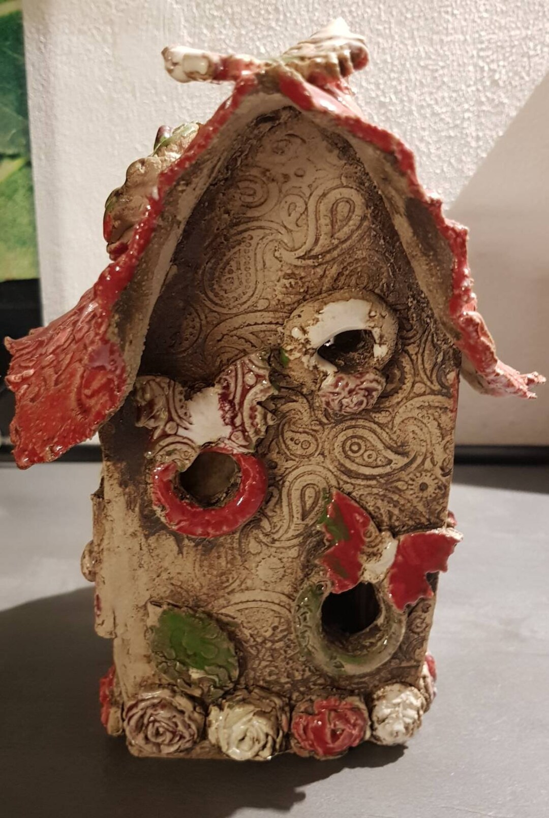 Elf House Elf Rose House Garden Pottery Pottery Potted - Etsy