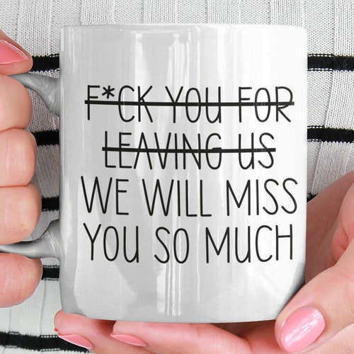 Going Away T For Coworker Funny Coworker Mug Employee Etsy