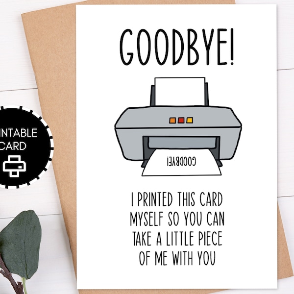 Goodbye Good Riddance Card - Etsy Australia
