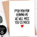 Coworker Leaving Card, Printable Card, Farewell Gift for Boss, New Job ...