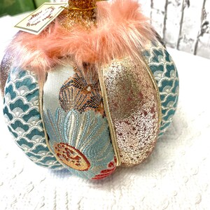 Patchwork Pumpkin, Elegant Pumpkin, 35-21200, Mark Roberts Pumpkin ...