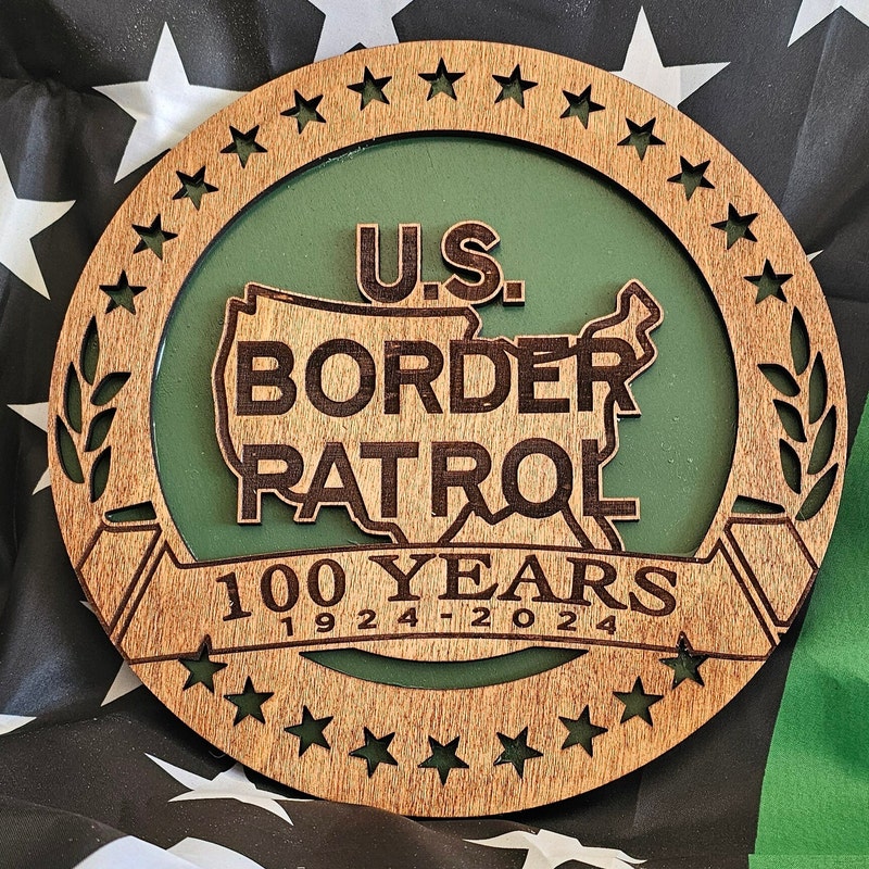 Border Patrol Badge - Etsy