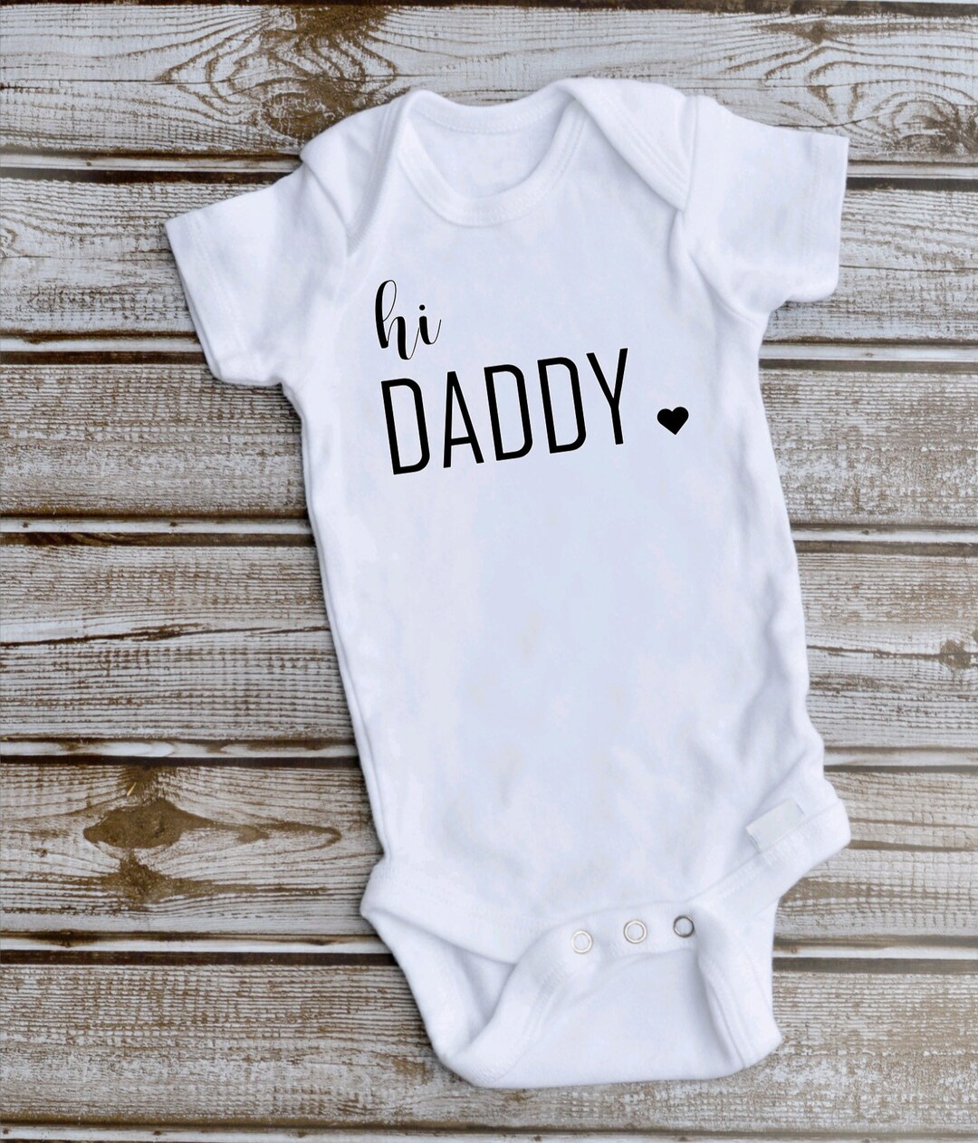 Hi Daddy Baby Announcement/ Birth Announcement/ Pregnancy Announcement ...