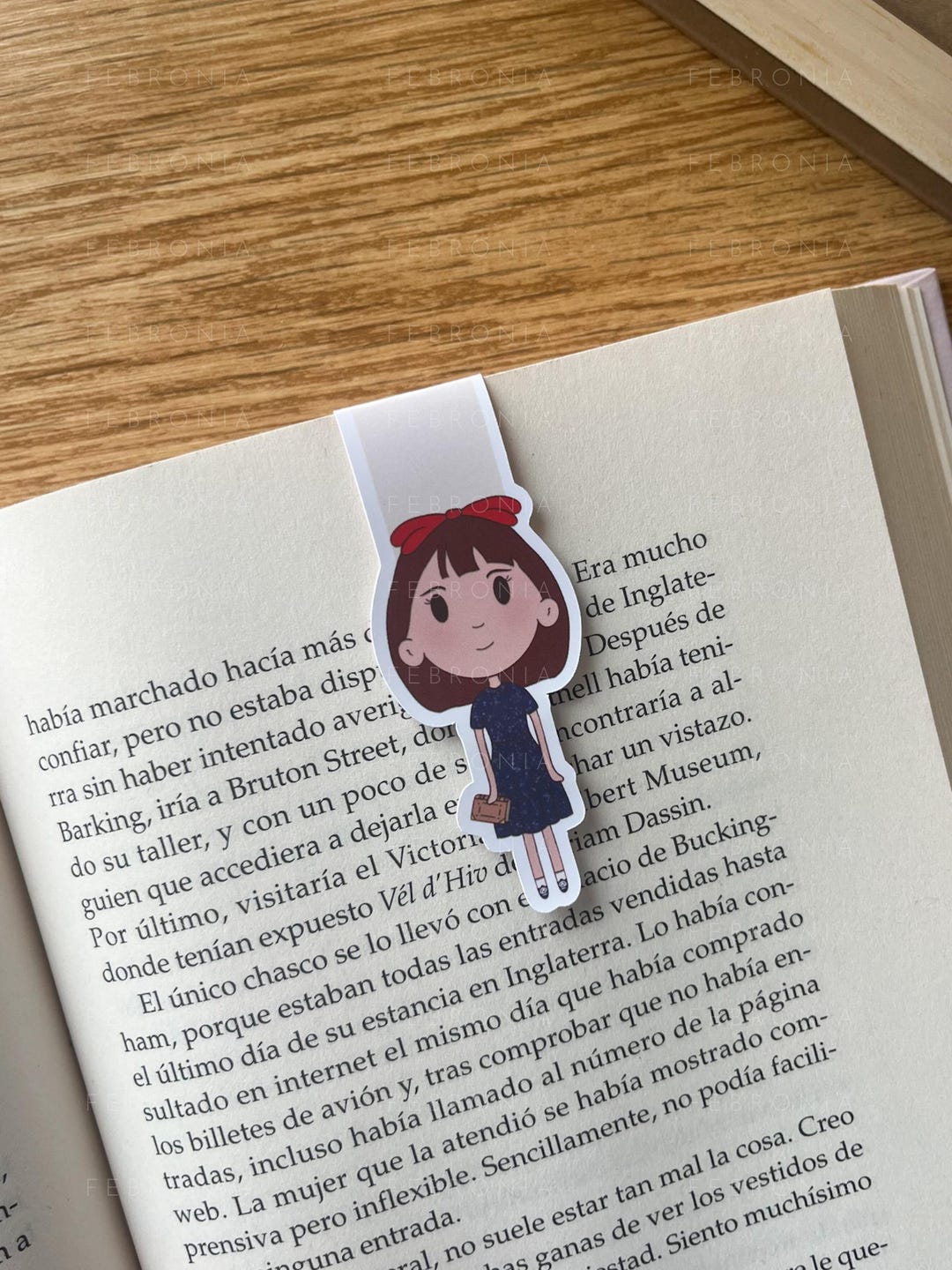 Matilda Magnetic Bookmark - Etsy