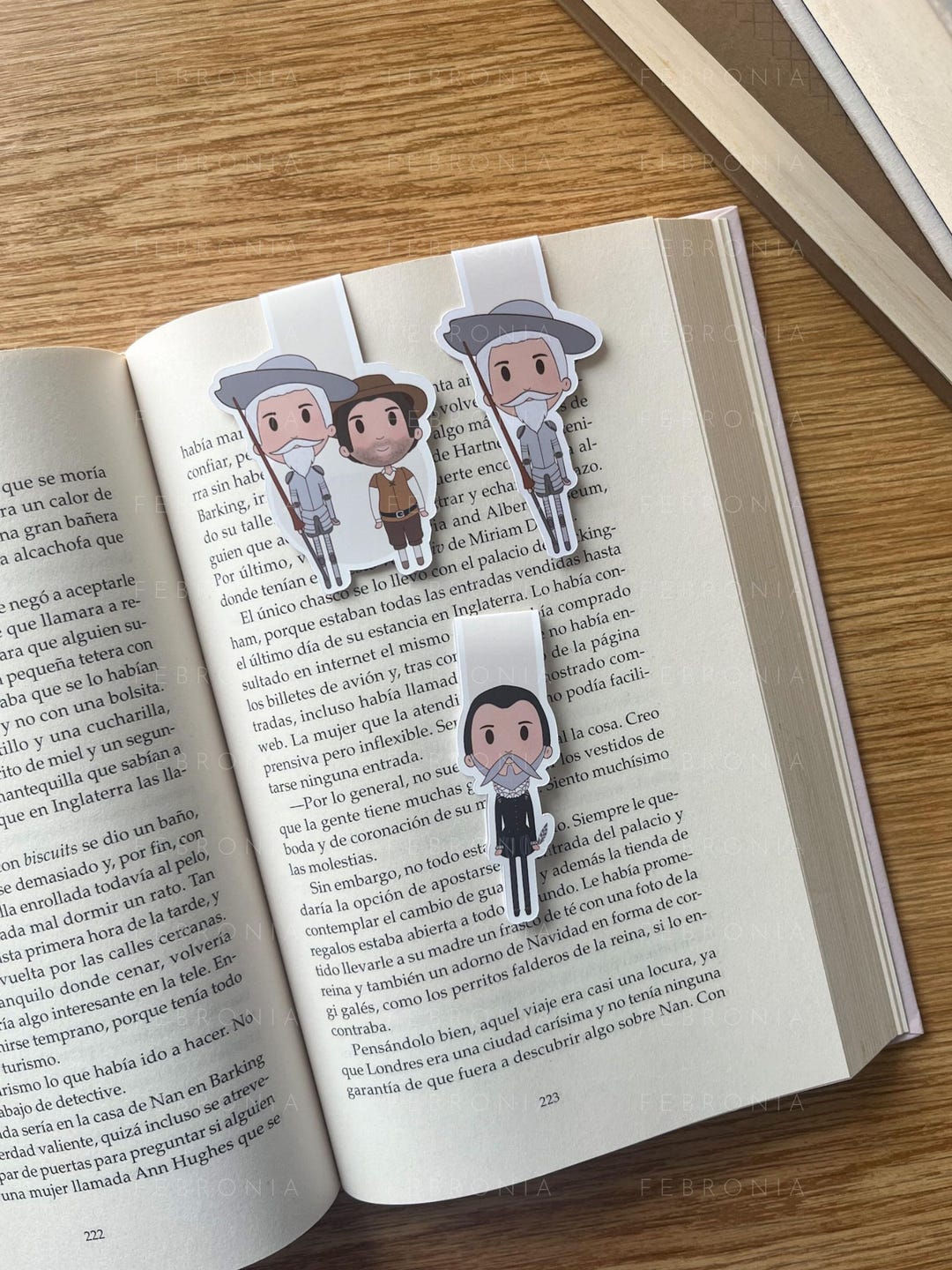 Don Quixote - Cervantes Magnetic Bookmark - Magnetic Bookmark / Book ...