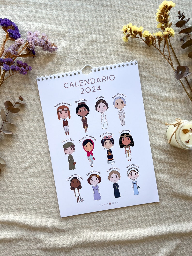 Inspiring Women Calendar 2024 - Etsy
