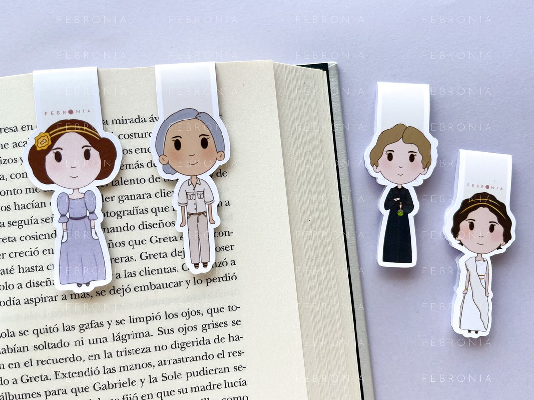 Marie Curie, Ada Lovelace, Jane Goodall, Hypatia Magnetic Bookmark ...