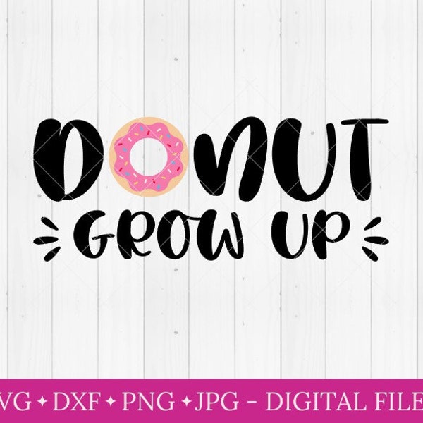 Donut Svg - Etsy