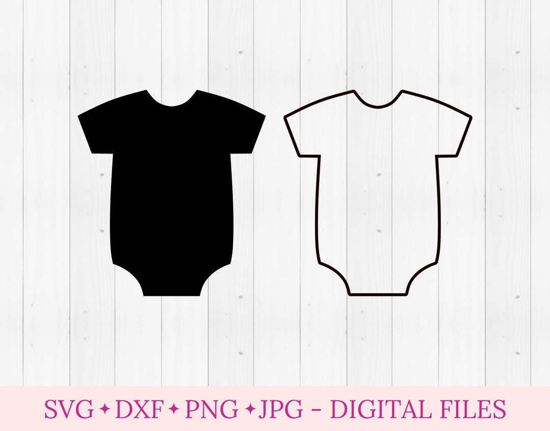 Baby Bodysuit Svg, Baby Onesie Svg, Baby Onsie Svg, Instant Download ...
