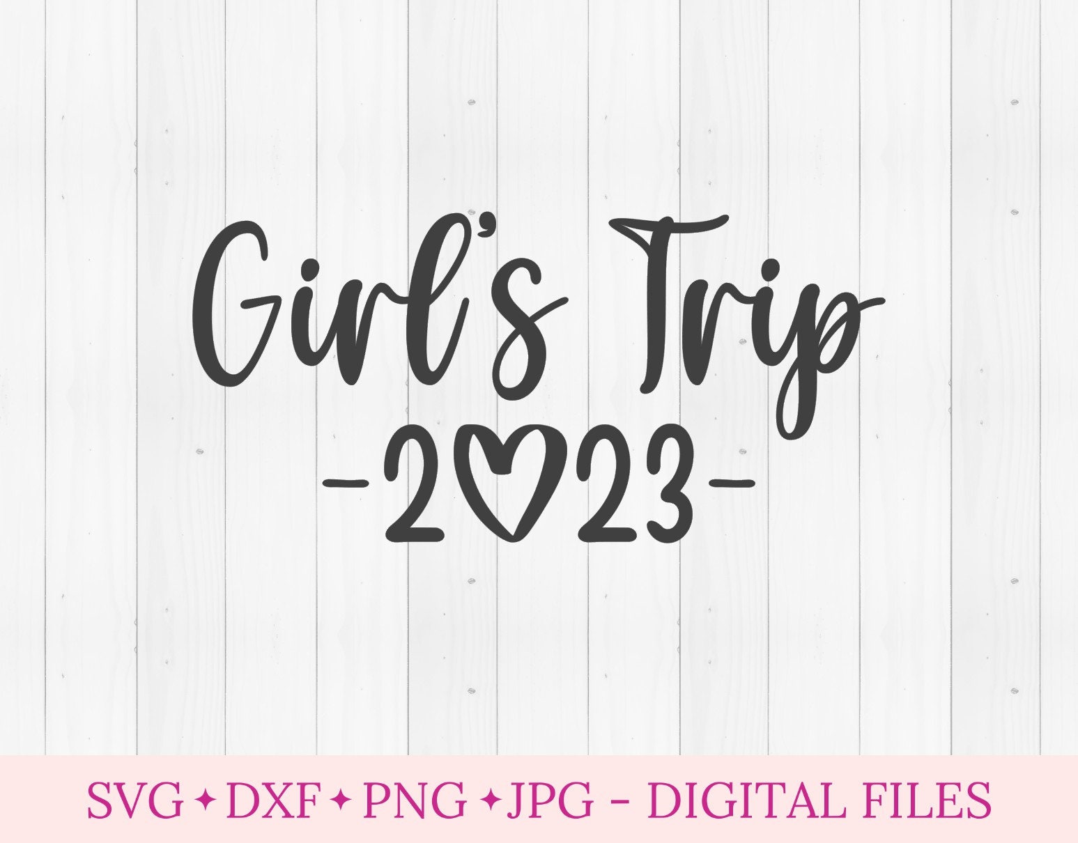 Girls Trip 2023 Svg Svg for Cricut Girls Trip Svg Vacation - Etsy