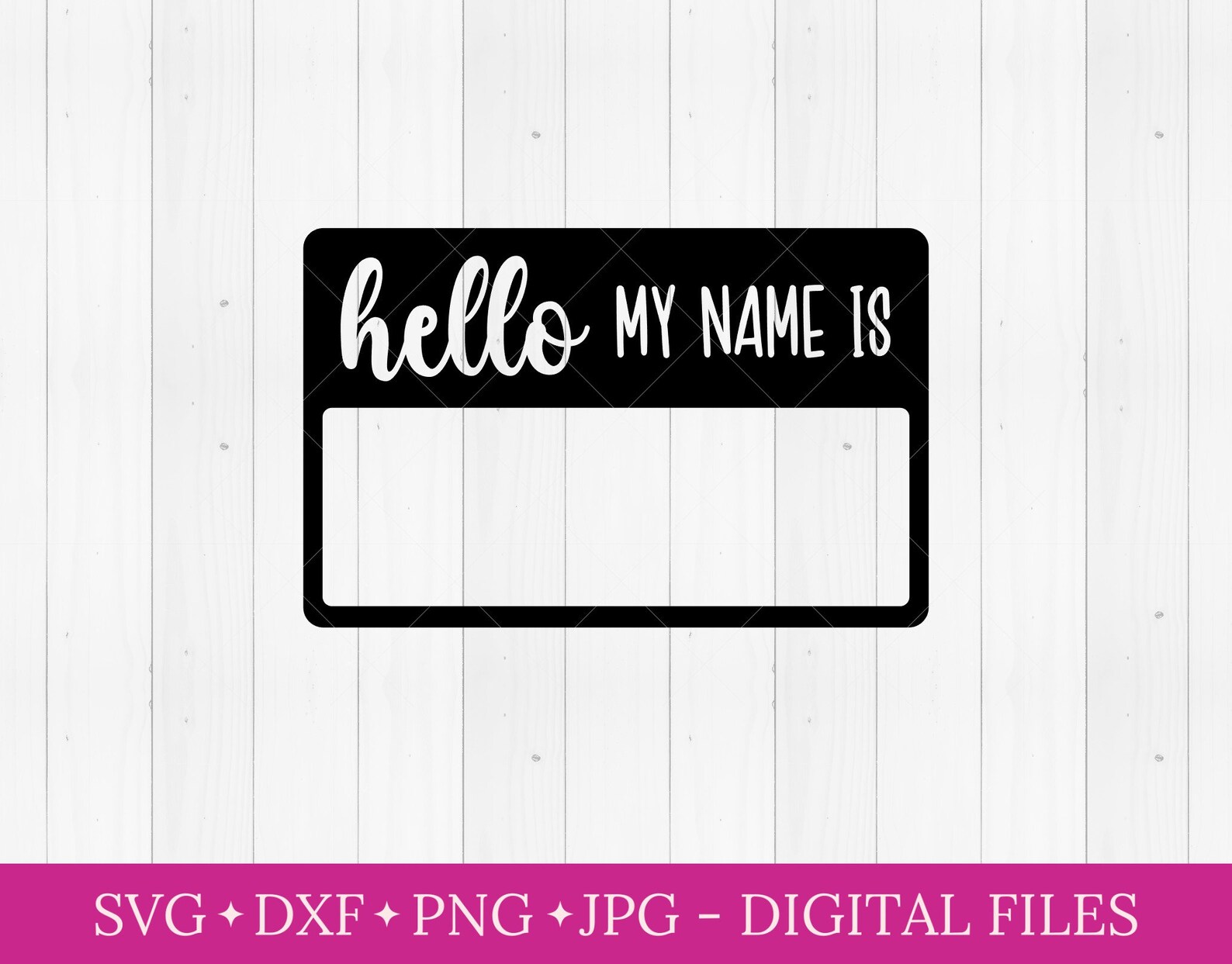 Hello my name is svg svg files for cricut silhouette cut | Etsy Hello my name is svg svg files for cricut silhouette cut | Etsy