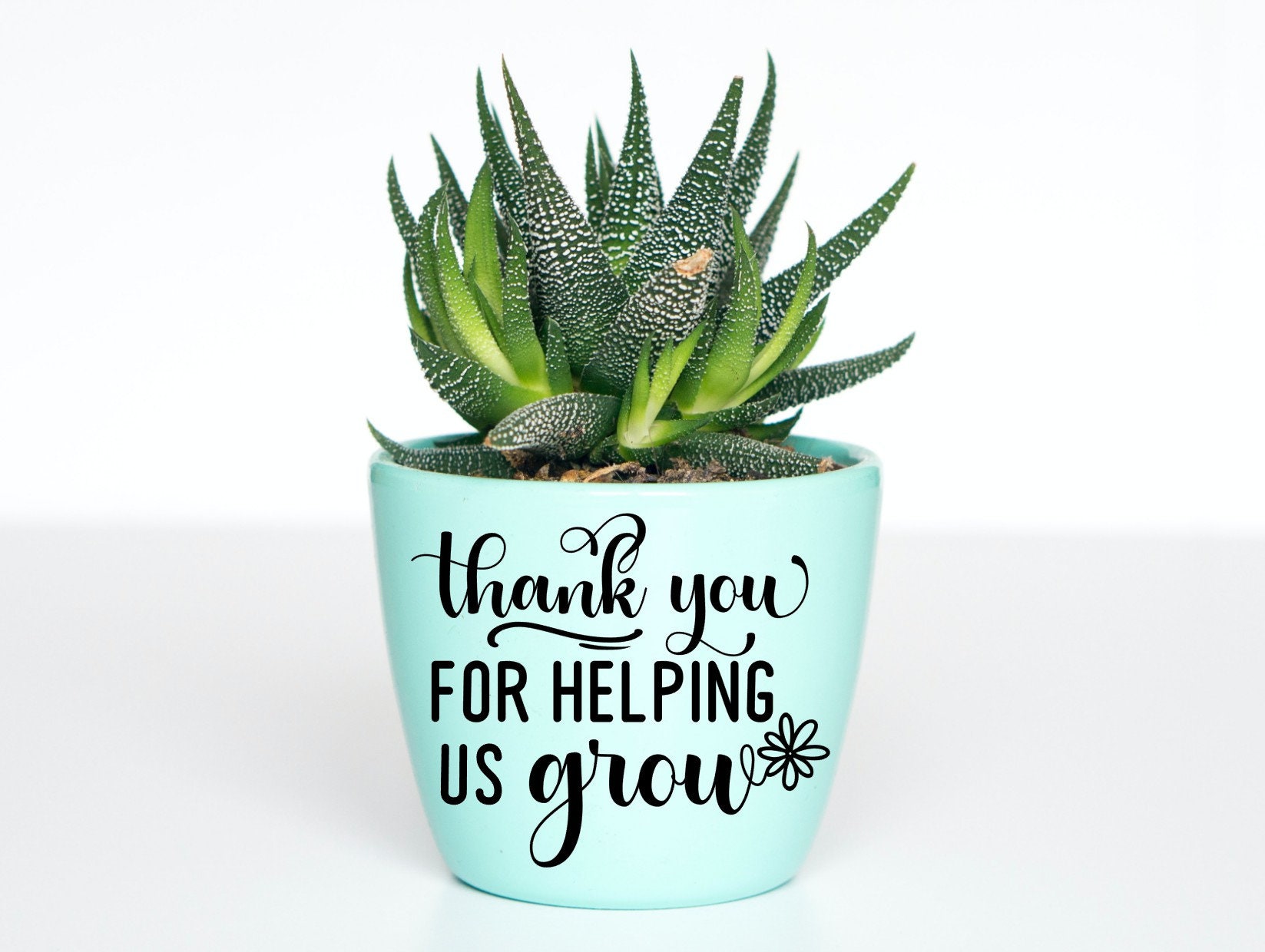 Thank You for Helping Us Grow Svg, Svg for Cricut, Silhouette Cut File ...