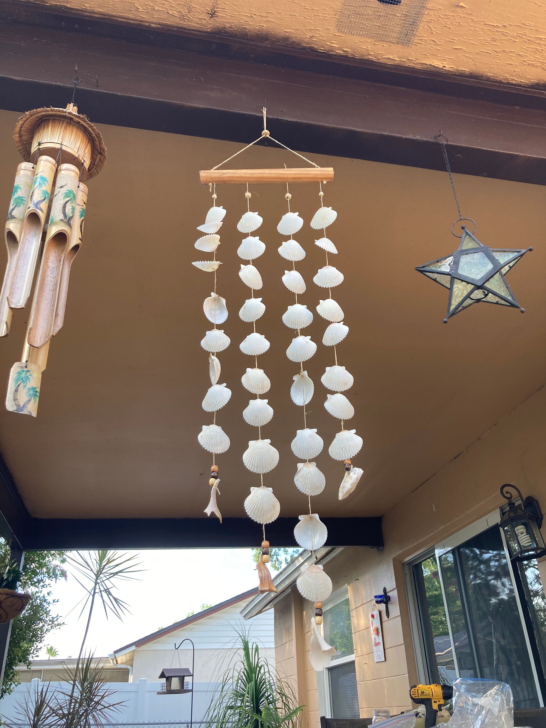 Real Seashell Wind-chime - Etsy