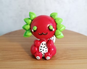 Dragon Fruit Axolotl - Etsy