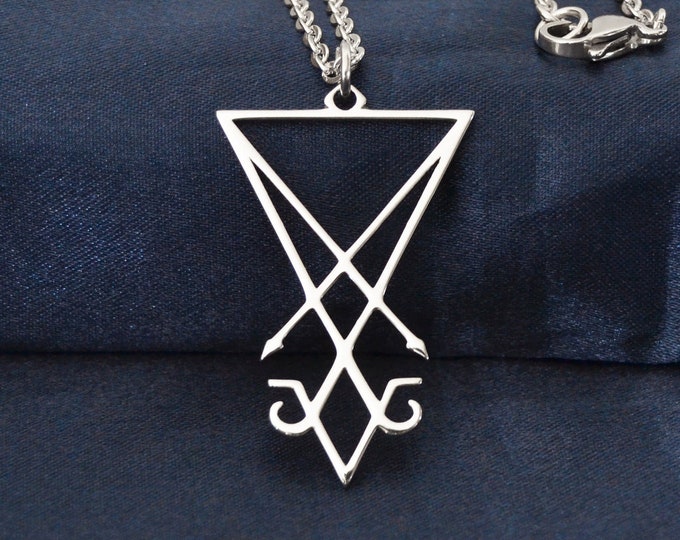 Lucifer Seal Pendant (GOETIA) Minor Key Lemegeton - Etsy