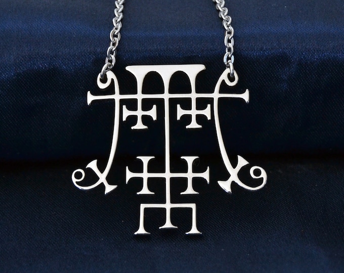 Pendant and Seal of FORAS GOETIA Lemegeton Lesser Key of Solomon Goetia ...