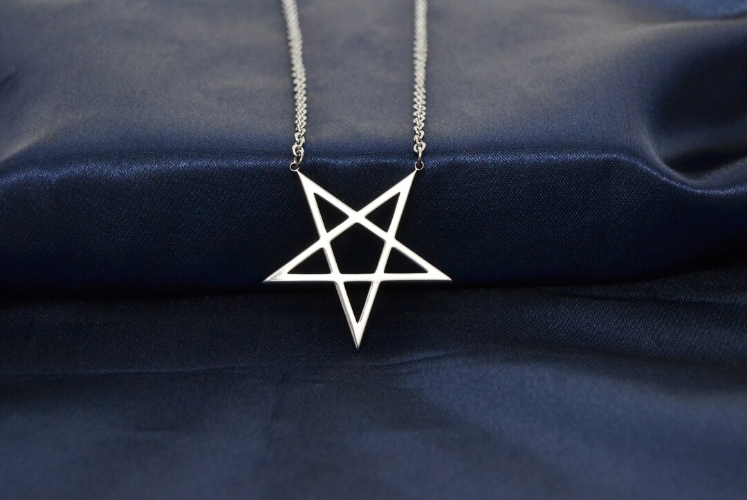 Upside Down Pentagram - Etsy