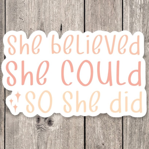 So She Did - Etsy