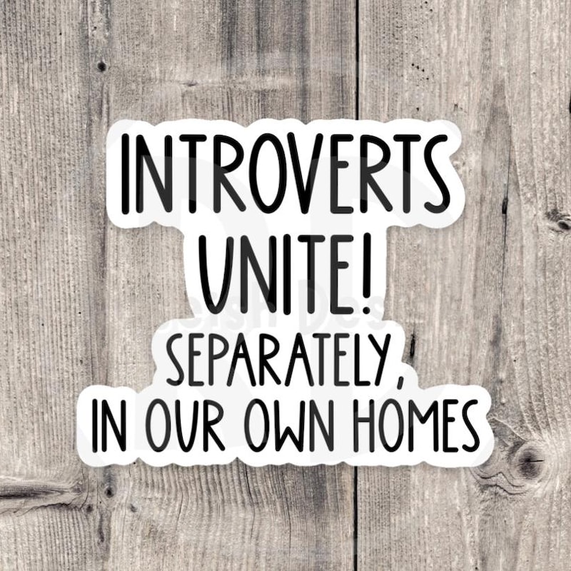 Introverts Unite - Etsy