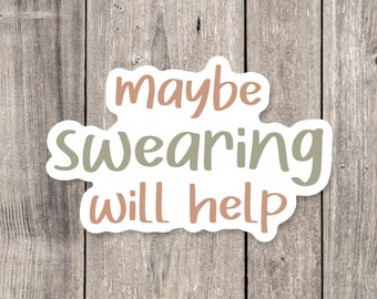 This is Probably Not Water Sticker Sarcasm Sticker Funny - Etsy