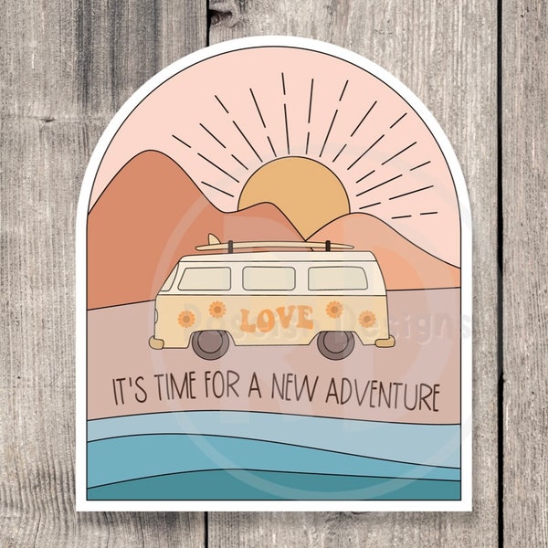 Adventure Sticker - Etsy
