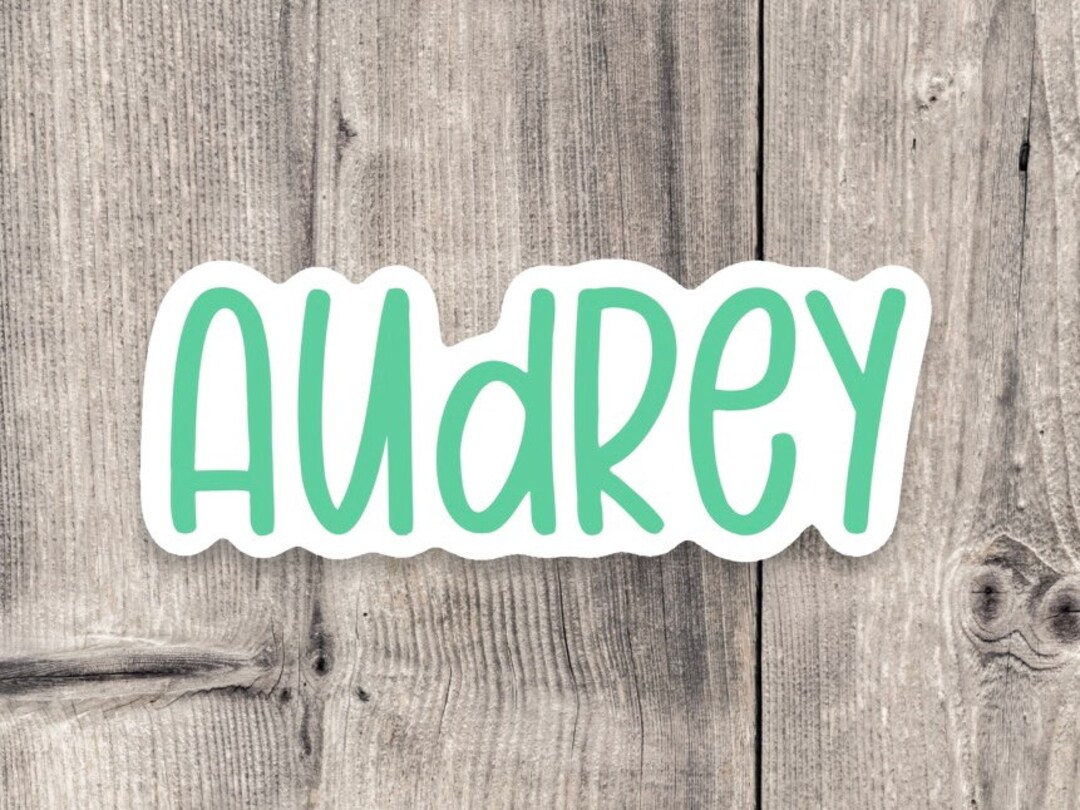 Custom Name Stickers, Personalization, Colorful Stickers, Aesthetic ...