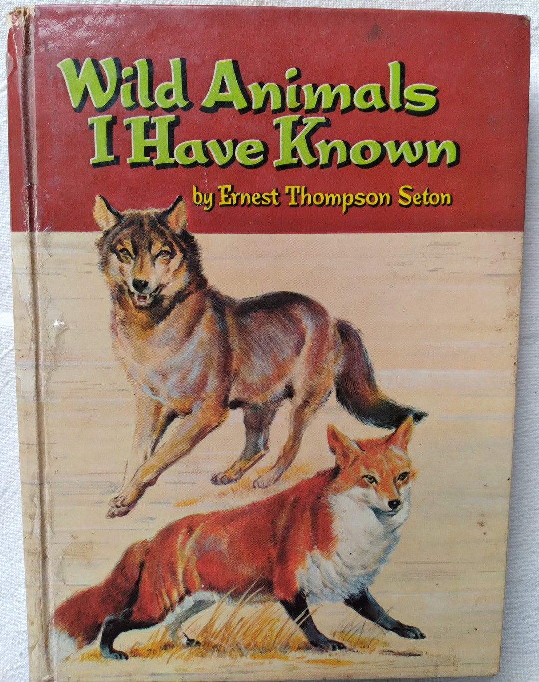 Vintage Wild Animals I Have Known, Hardcover Children's Stories ...