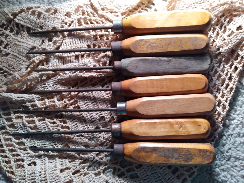 Early 1900s Ice Pick, Wooden Handle, Ice Tools, Collectible - Etsy