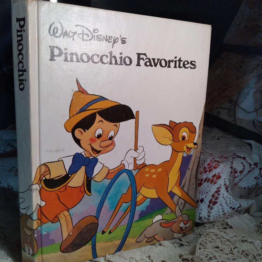 1973 Edition Pinocchio Favorites, Walt Disney, Classic, Hardcover ...