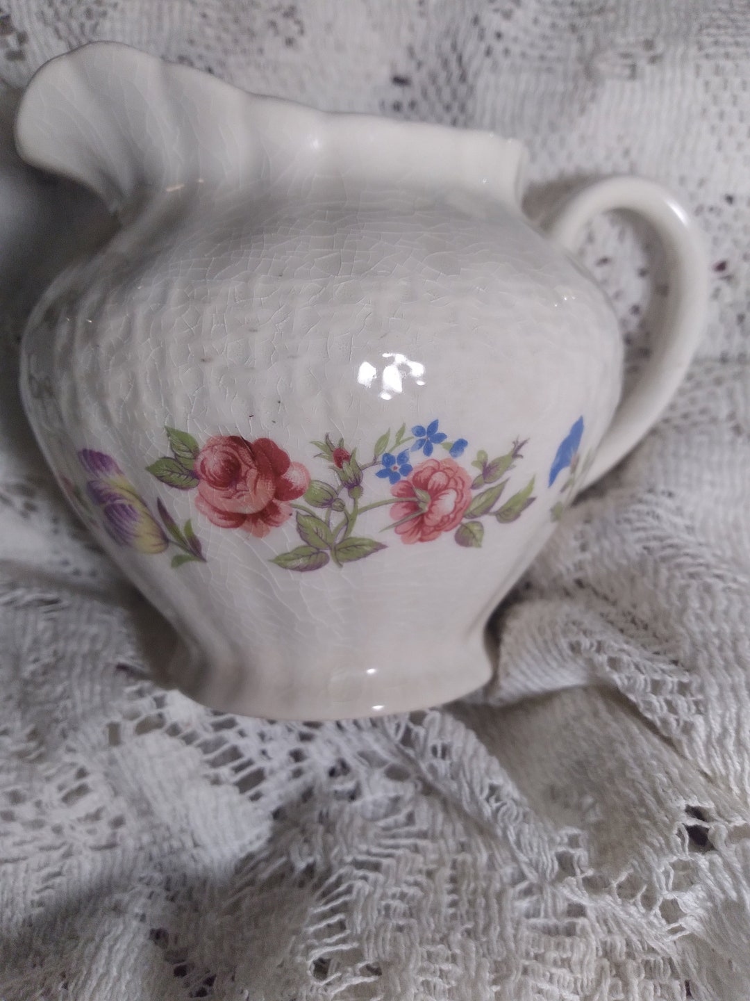 Solian Ware Pitcher Creamer Simpsons Cobridge England - Etsy