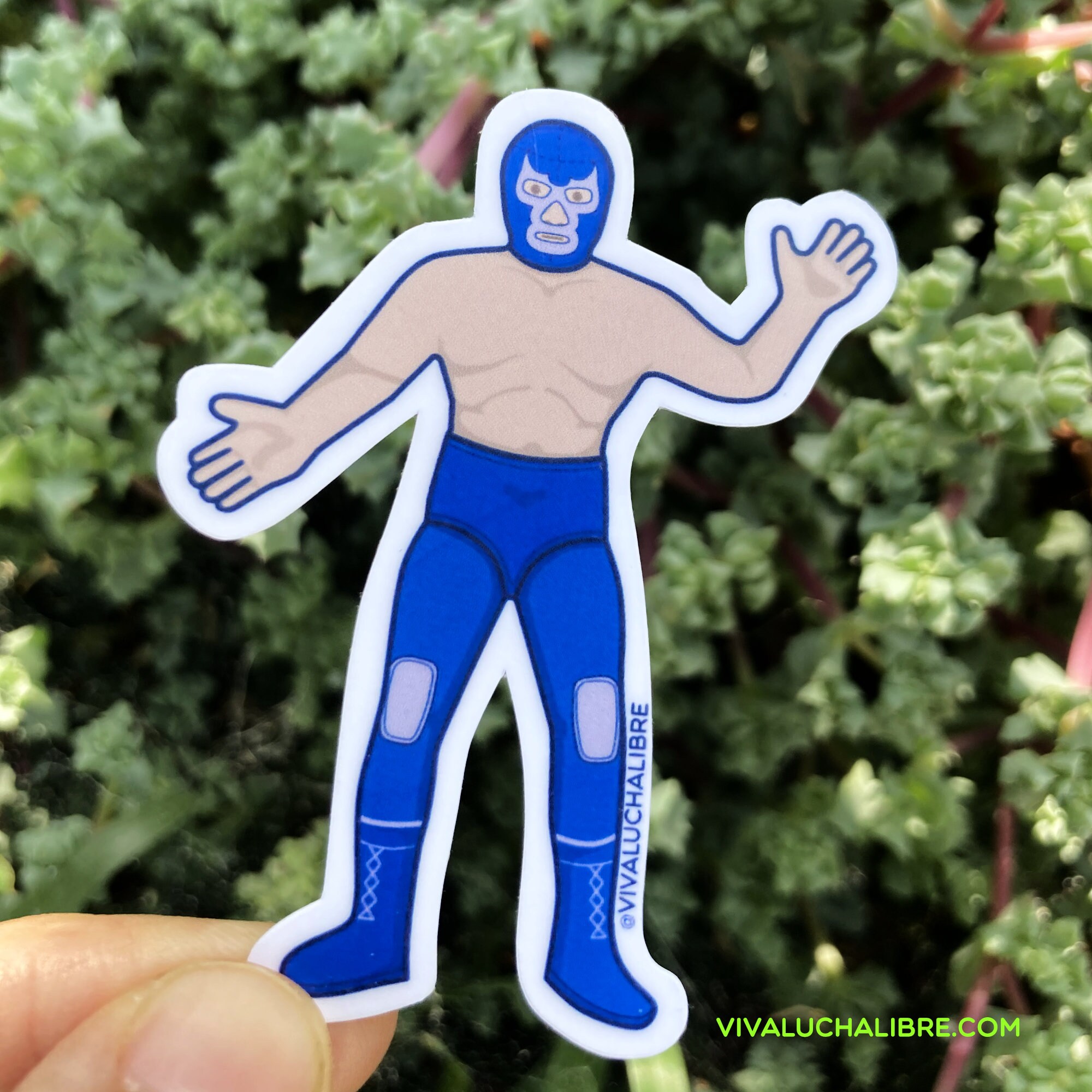 Lucha Libre Luchador Vinyl Stickers Water Bottle Sticker Laptop Sticker ...