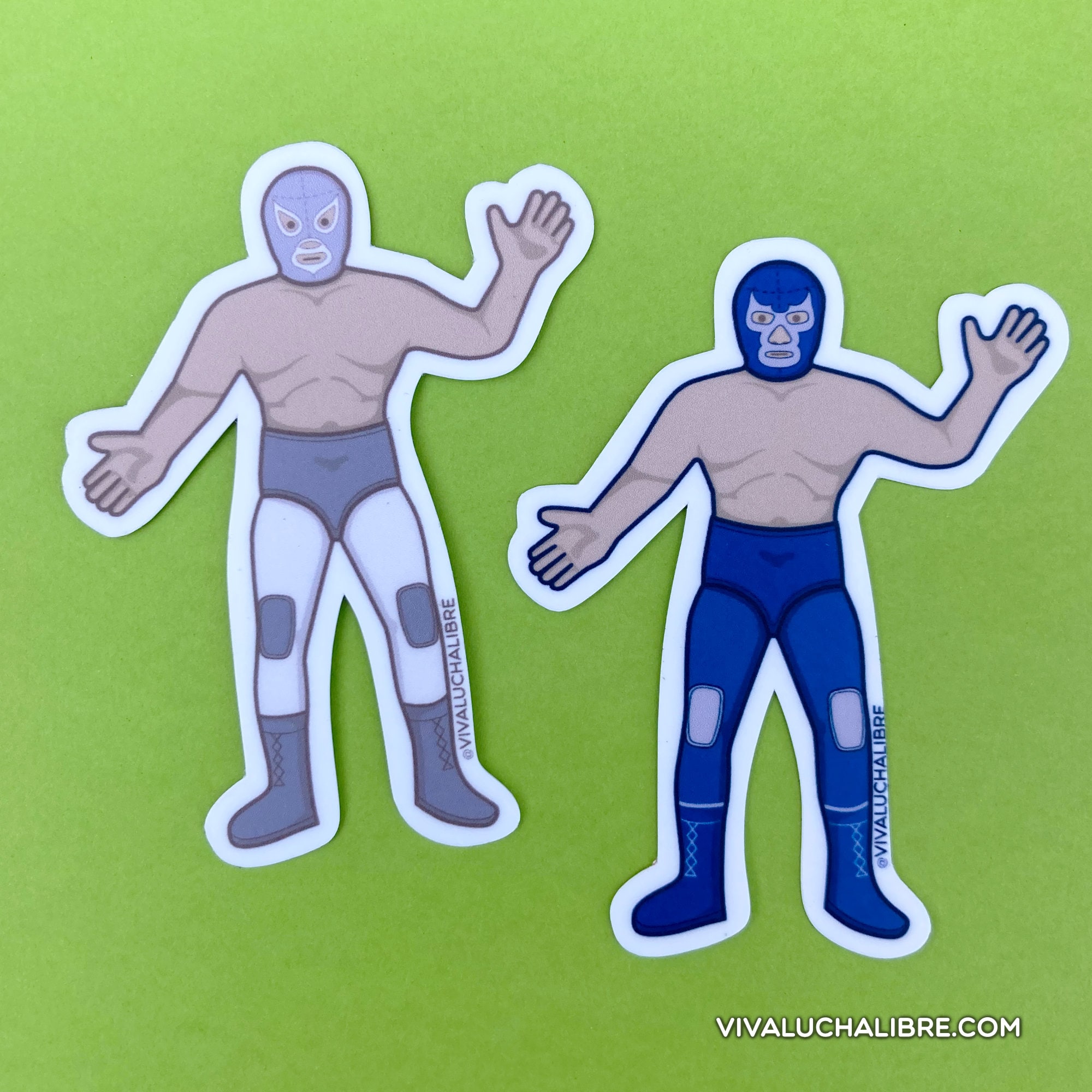 Lucha Libre Luchador Vinyl Stickers Water Bottle Sticker Laptop Sticker ...