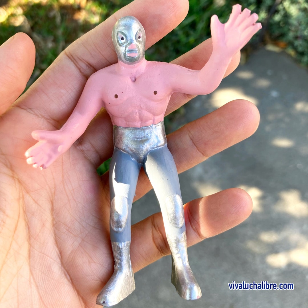 El Santo – Handmade Lucha Libre Art Toy | Vintage Mexican Luchador ...